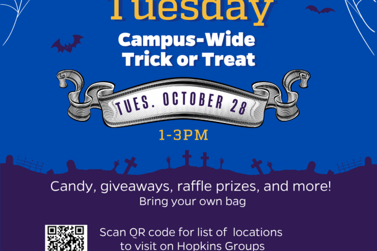 Boo Jay Tuesday: Campus-Wide Trick or Treat - JHU Student Affairs